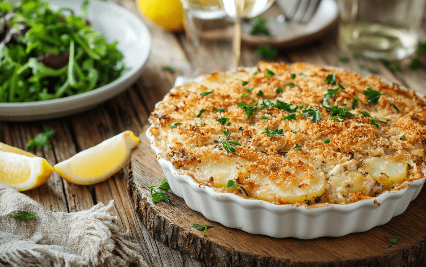 Chicken And Potato Gratin Soyrice Kitchen