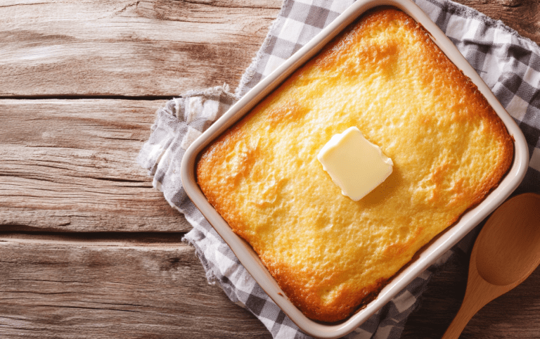 Classic Southern Spoon Bread - SoyRice Kitchen