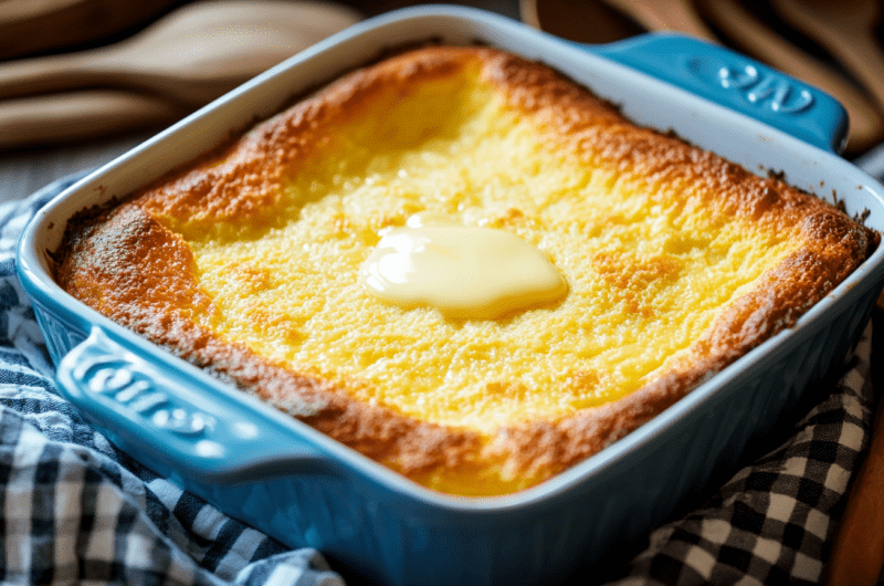 Classic Southern Spoon Bread - SoyRice Kitchen