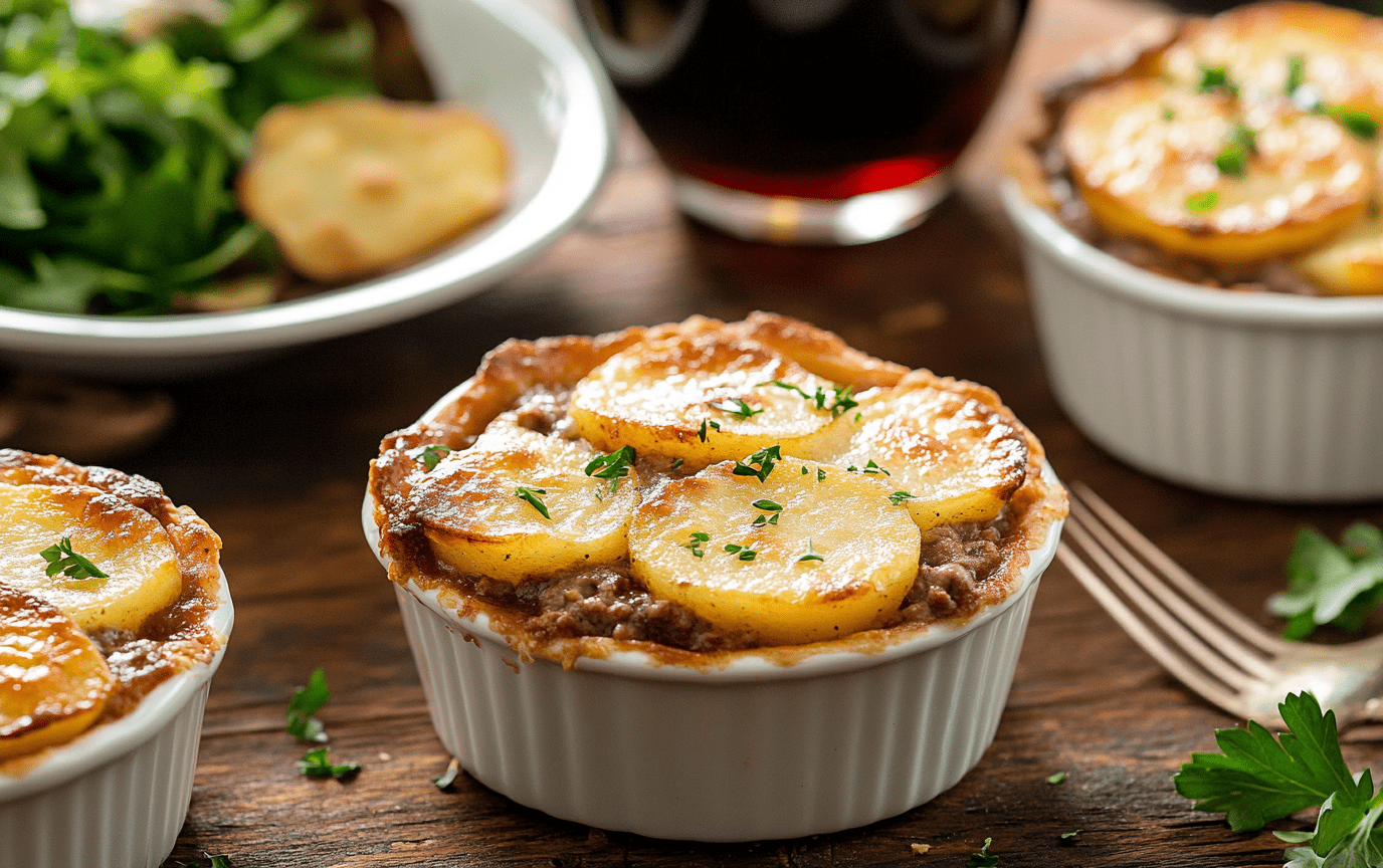 Mini Meat and Potato Pies - SoyRice Kitchen