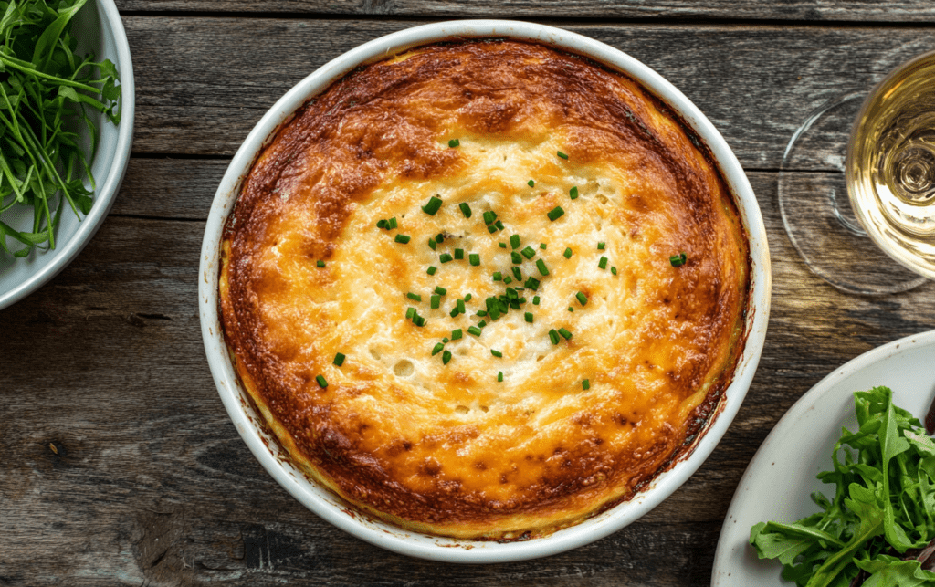 Classic Cheese Soufflé - SoyRice Kitchen