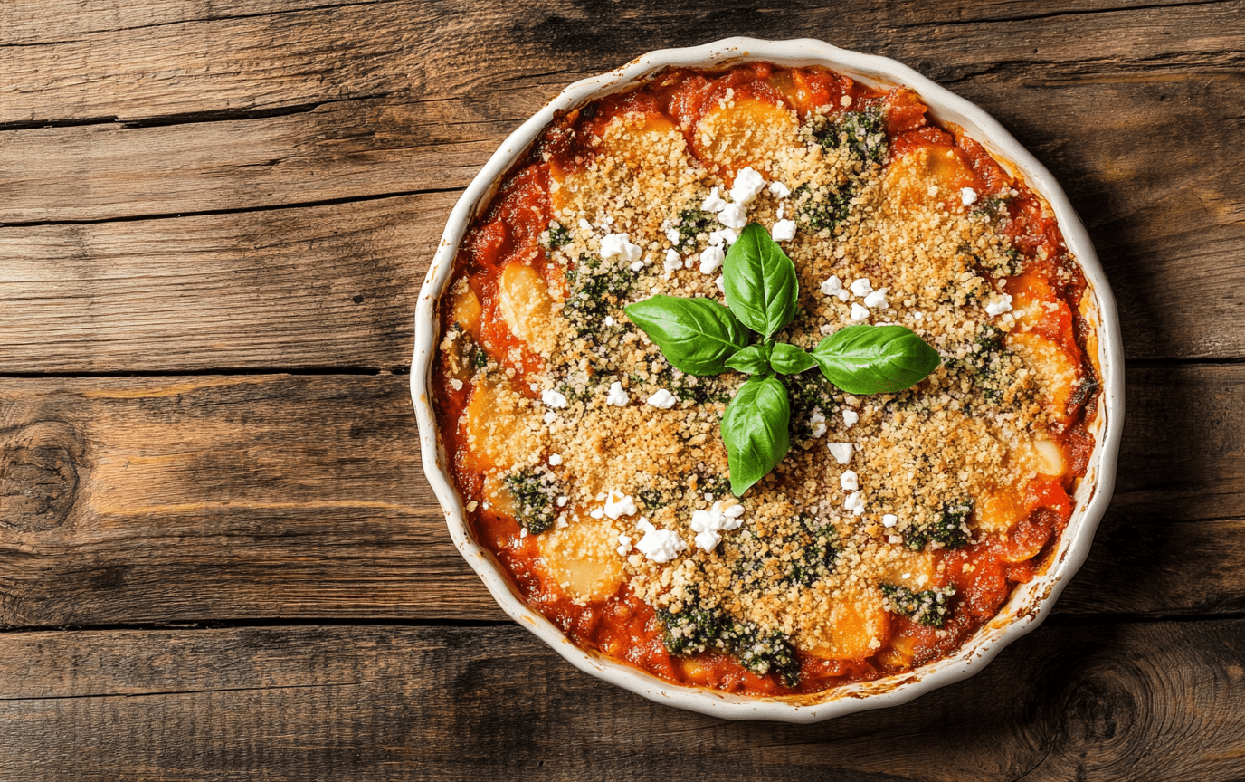 Easy Baked Lima Beans with Tomato and Herb Pesto - SoyRice Kitchen