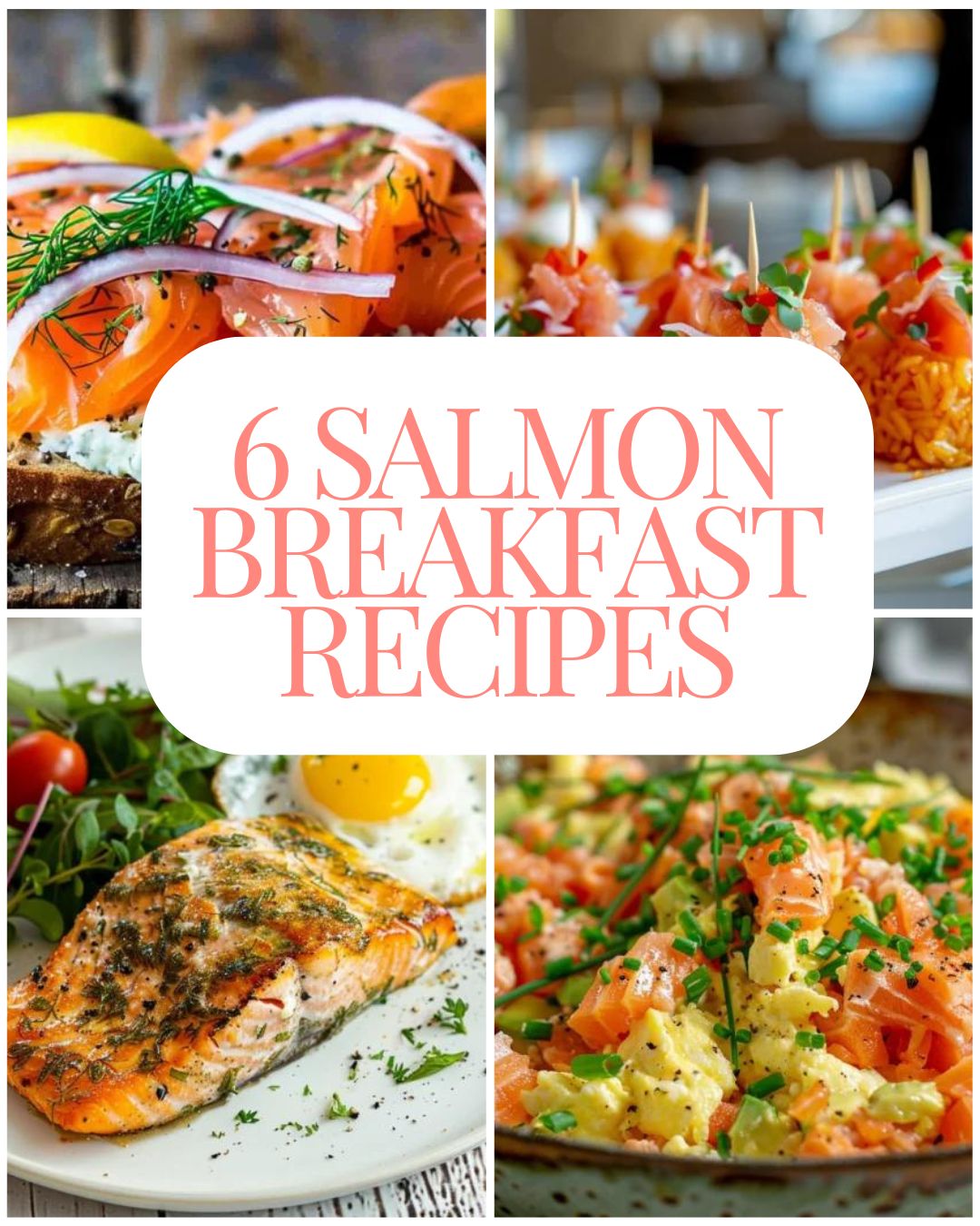 6 Salmon Breakfast - SoyRice Kitchen