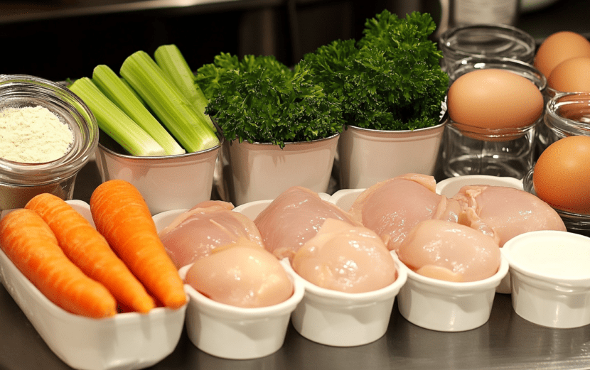 Chicken Spaetzle Soup - SoyRice Kitchen