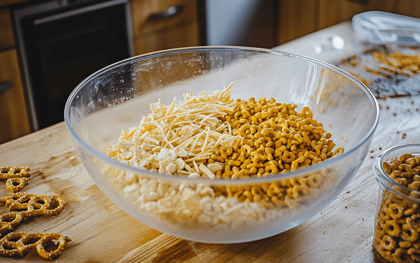 Savory Ramen Snack Mix - SoyRice Kitchen