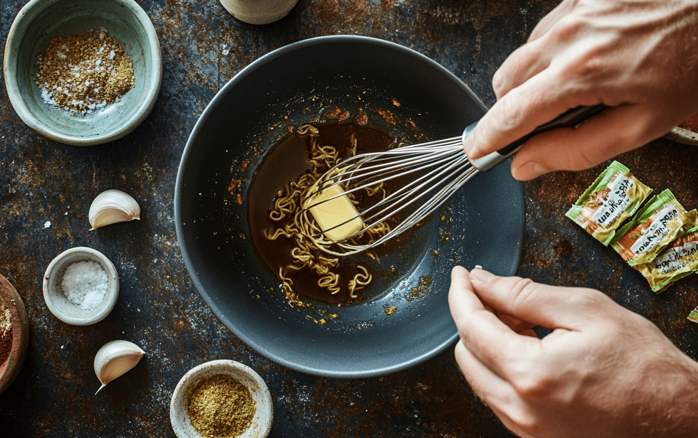 Savory Ramen Snack Mix - SoyRice Kitchen