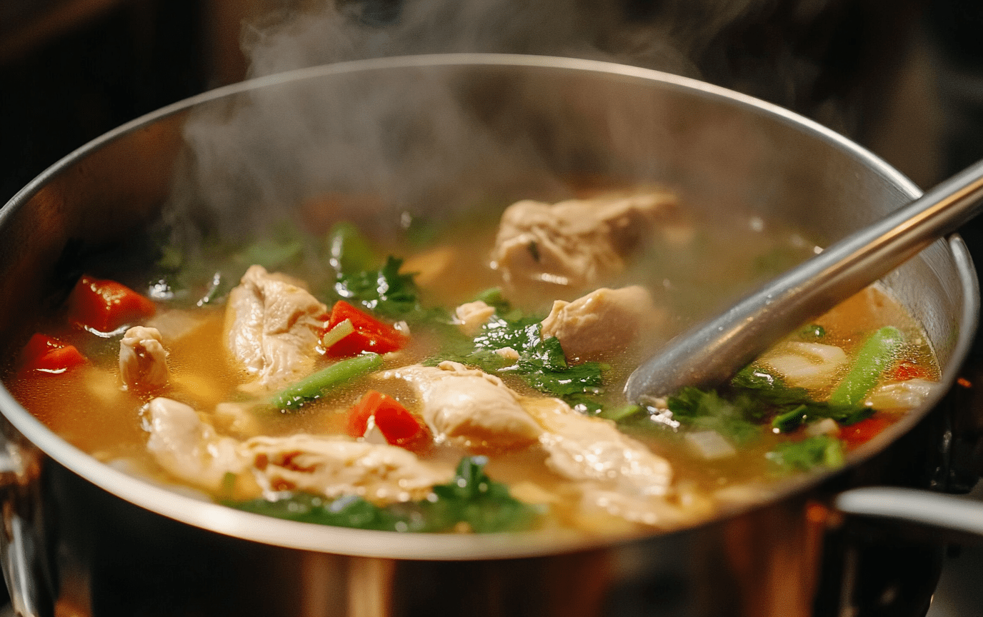 Tamarind Chicken Soup - SoyRice Kitchen