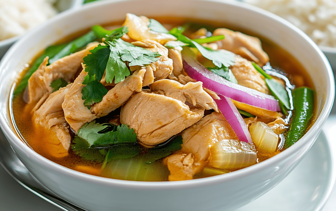 Tamarind Chicken Soup - SoyRice Kitchen
