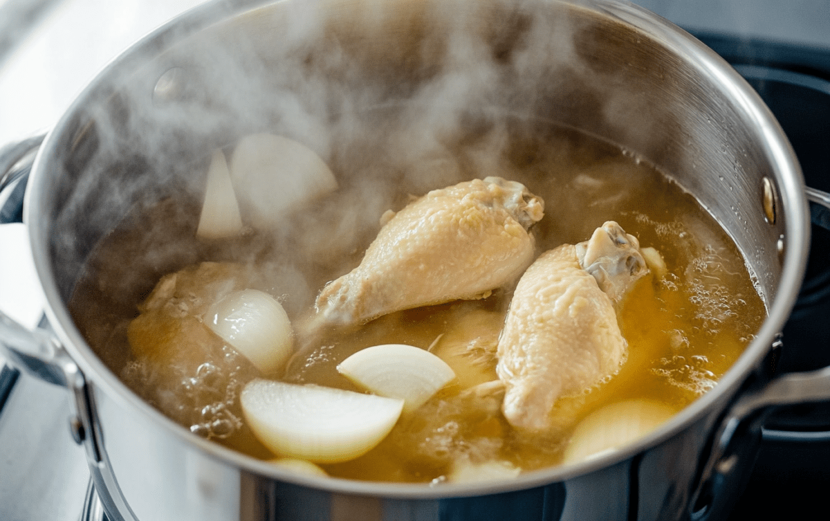 Filipino Chicken Noodle Soup - SoyRice Kitchen