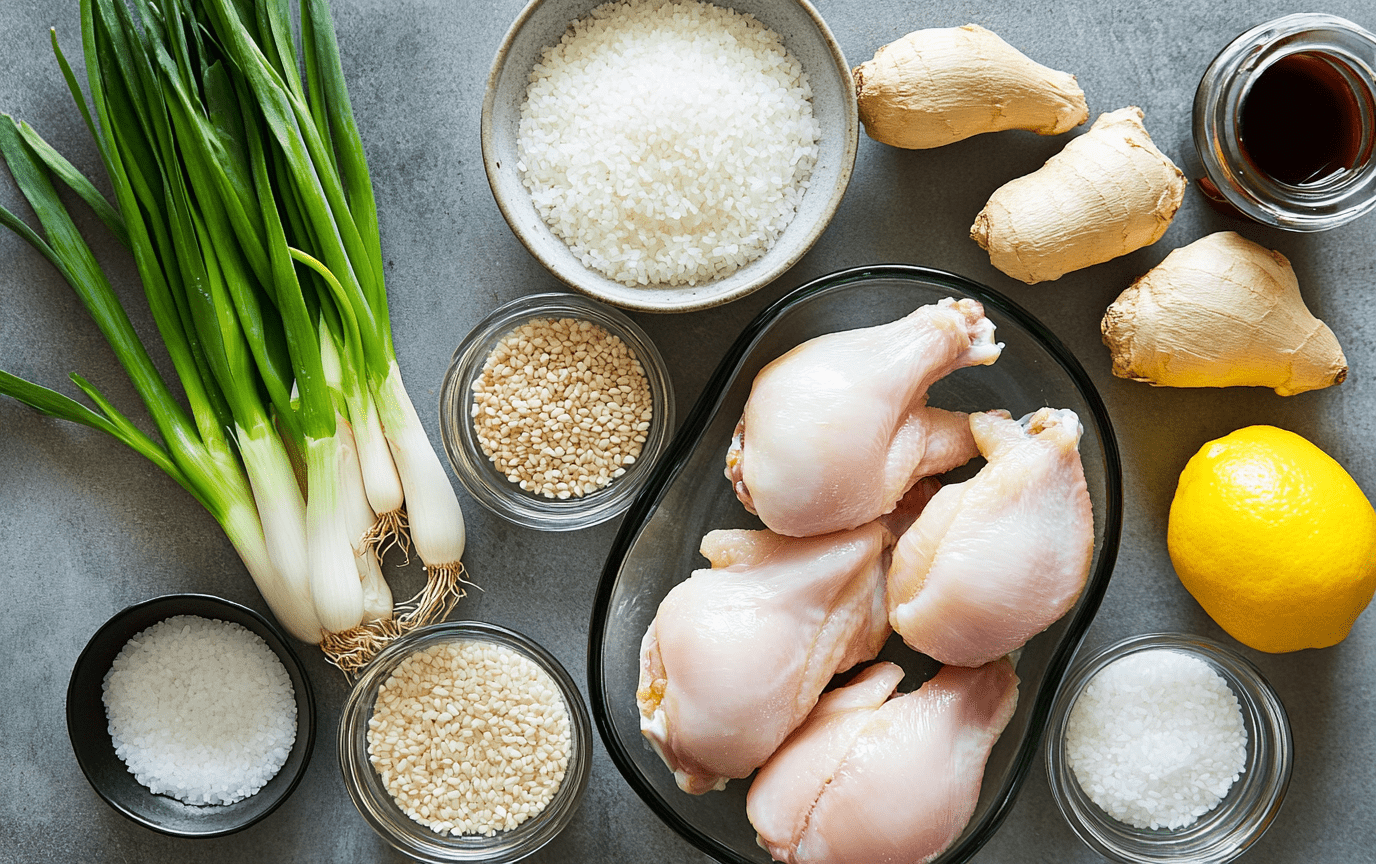 Easy Chicken Rice Porridge - SoyRice Kitchen