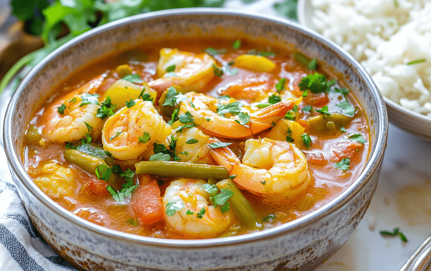 Tangy Seafood Stew - SoyRice Kitchen