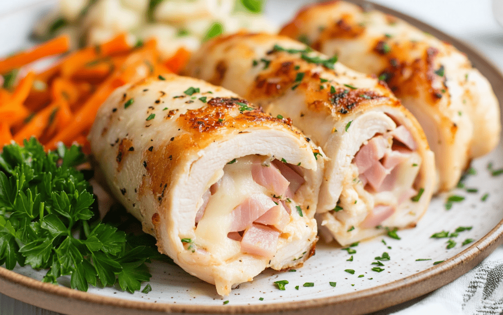 Microwave Chicken Roll-Ups - SoyRice Kitchen
