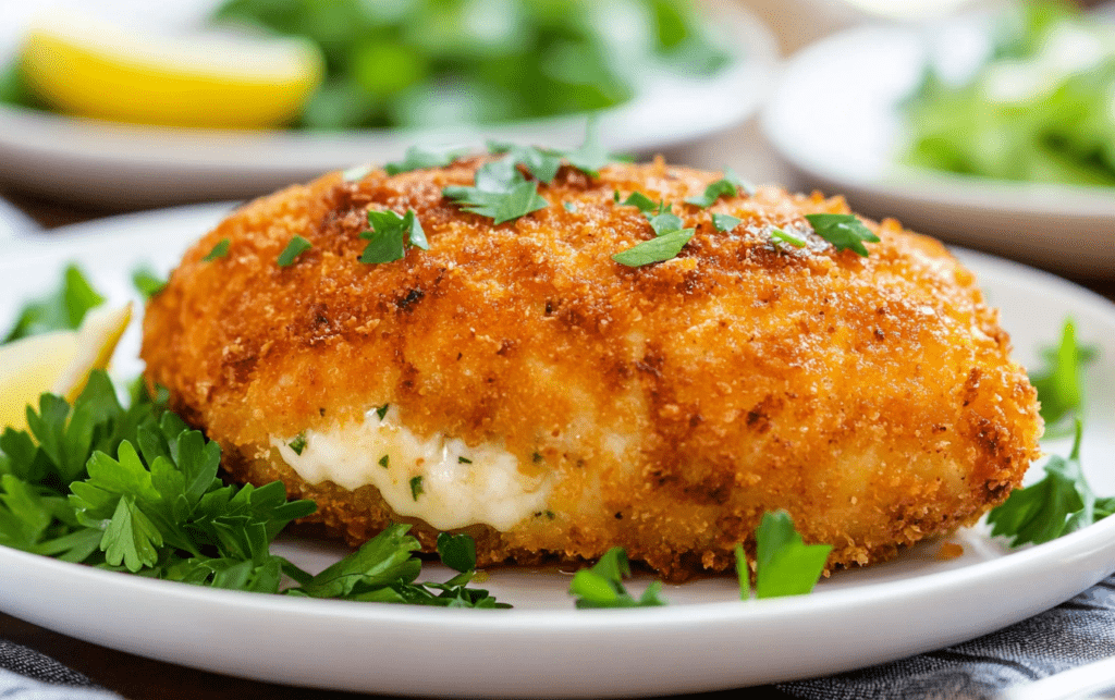 Quick Microwave Chicken Kiev - SoyRice Kitchen