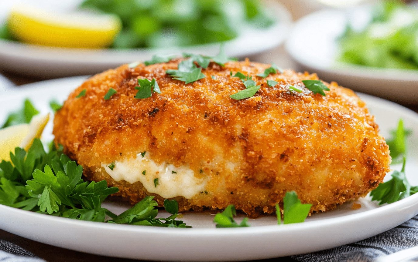 Quick Microwave Chicken Kiev - SoyRice Kitchen