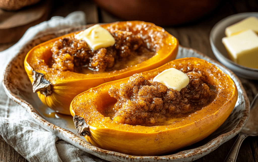 Sweet Microwave Butternut Squash - SoyRice Kitchen