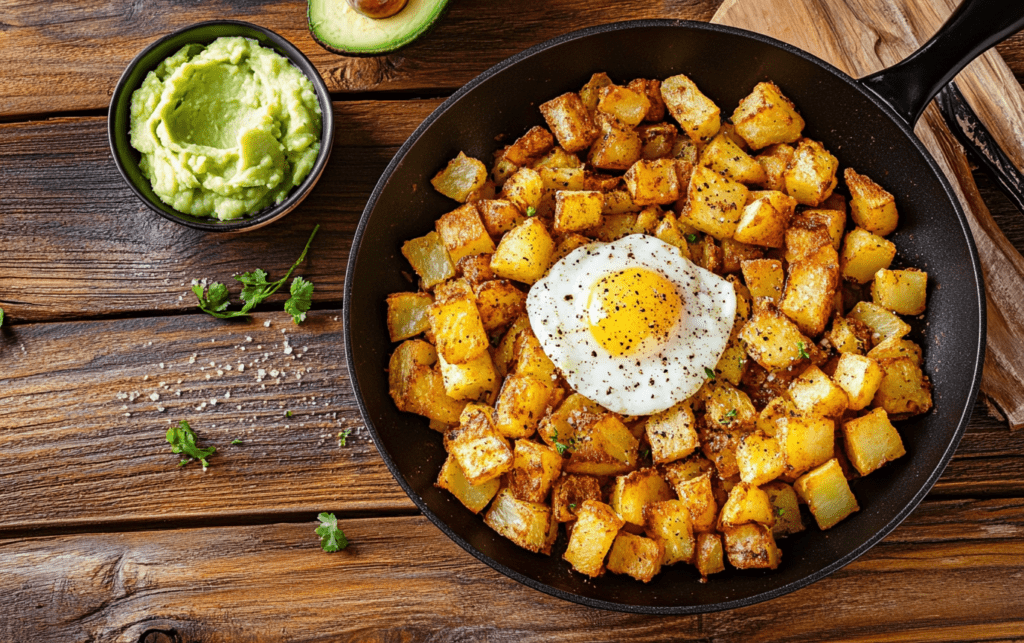 Easy Crispy Breakfast Potatoes - SoyRice Kitchen