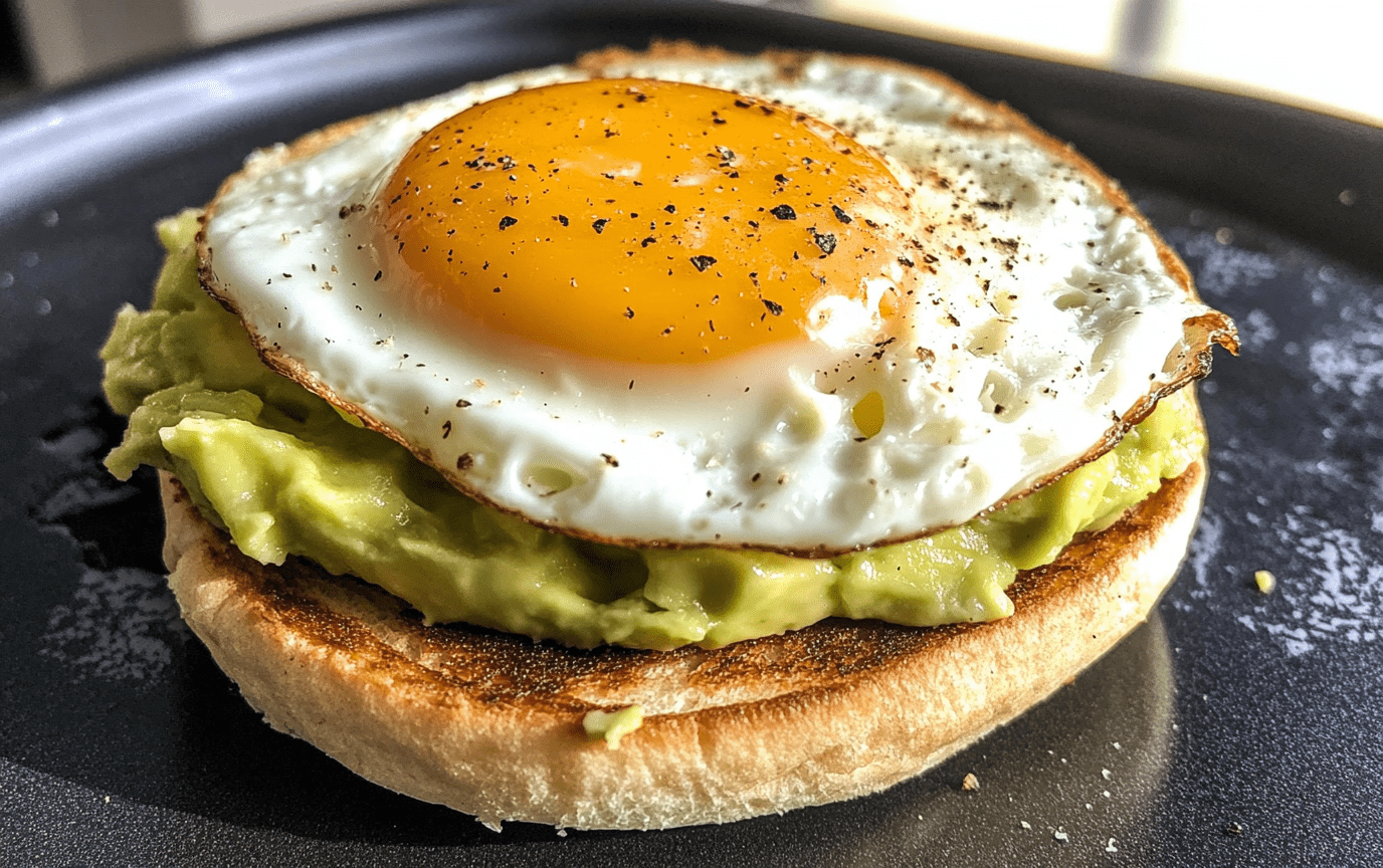 #1 Quick Microwave Egg Sandwich - SoyRice Kitchen
