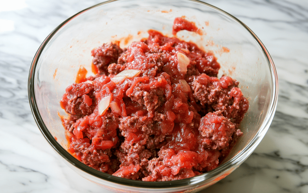 Easy Quick Microwave Meatloaf - SoyRice Kitchen