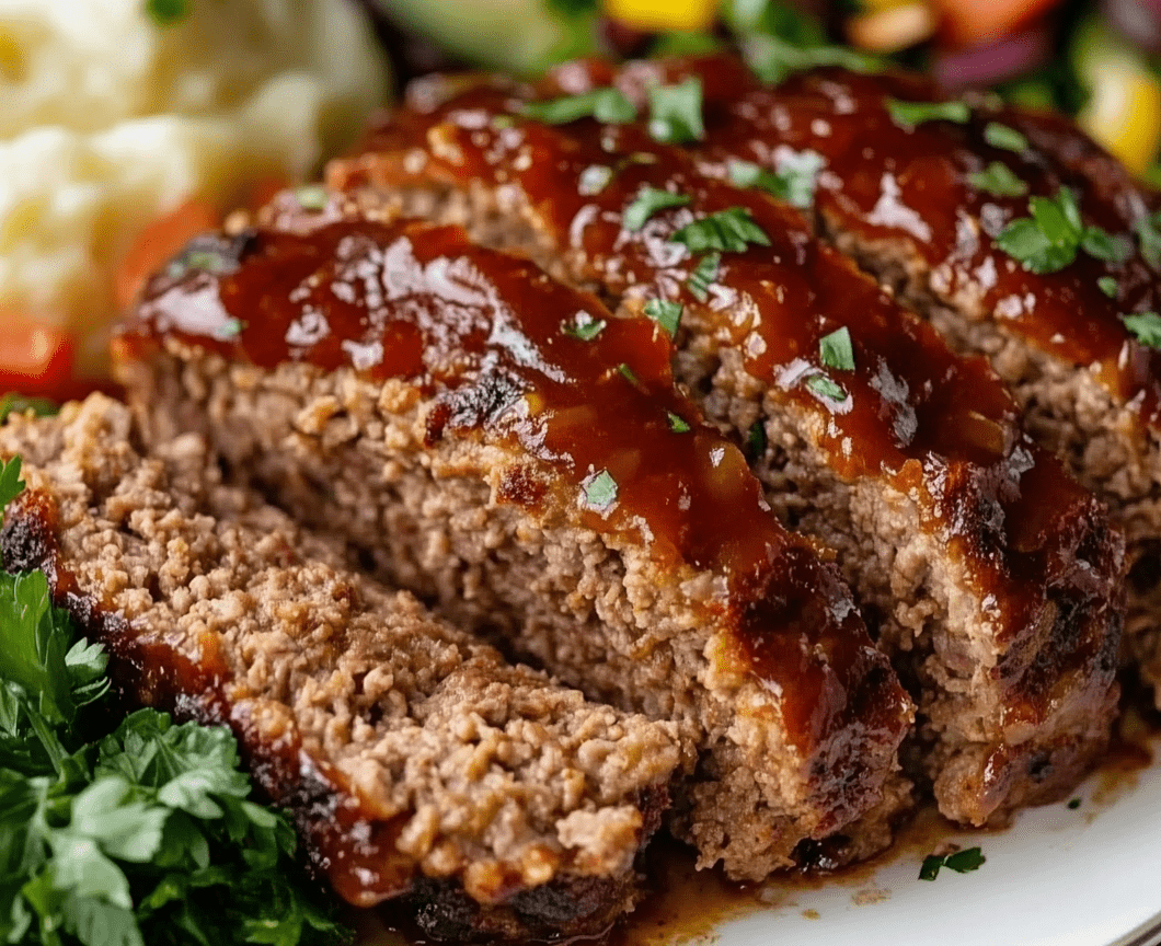 Easy Quick Microwave Meatloaf - SoyRice Kitchen