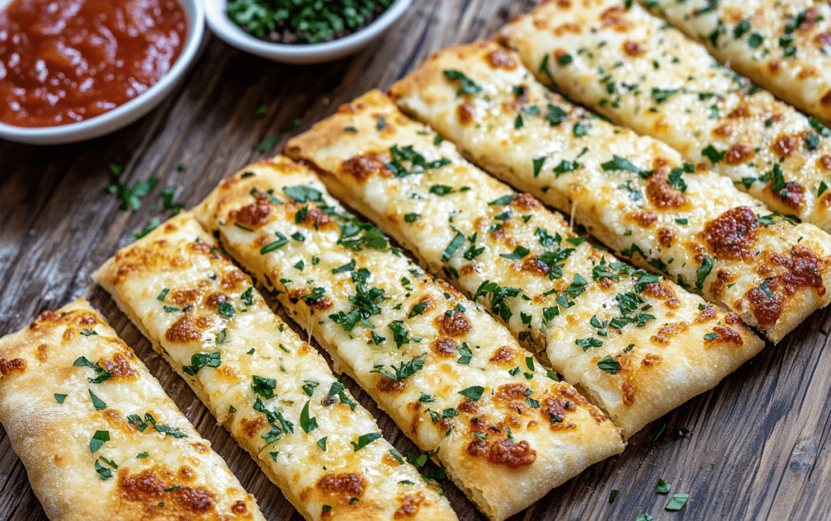 Best Cheesy Garlic Flatbread - SoyRice Kitchen