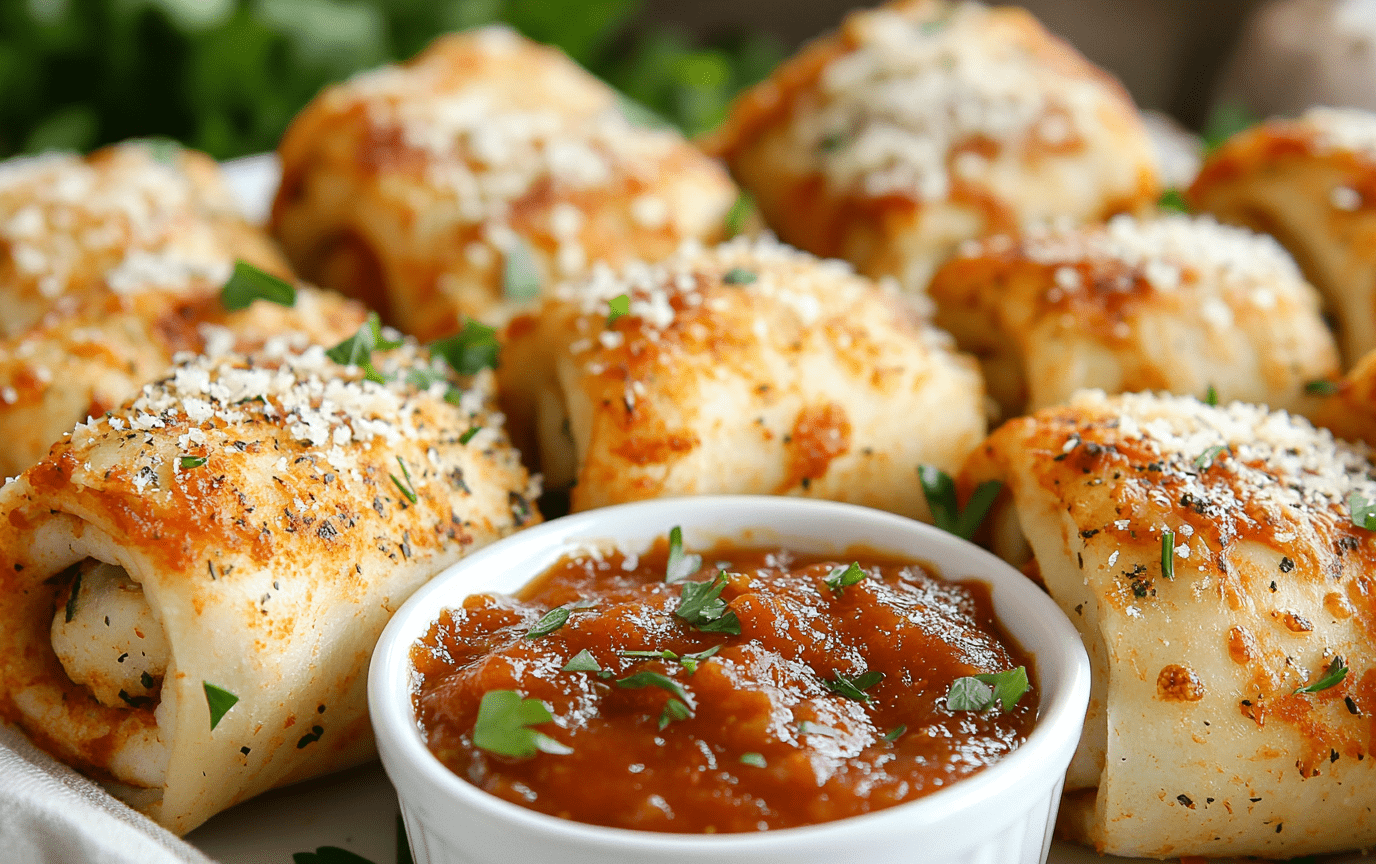 Savory Pizza Roll-Ups - SoyRice Kitchen