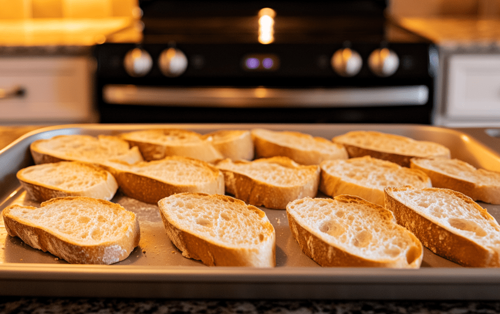 Tomato Basil Crostini - SoyRice Kitchen