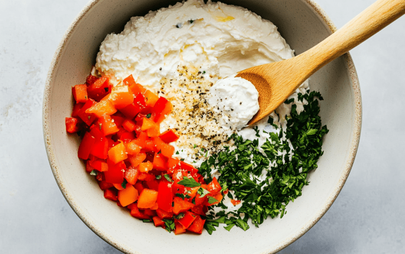 Cheesy Pepper Puffs - SoyRice Kitchen