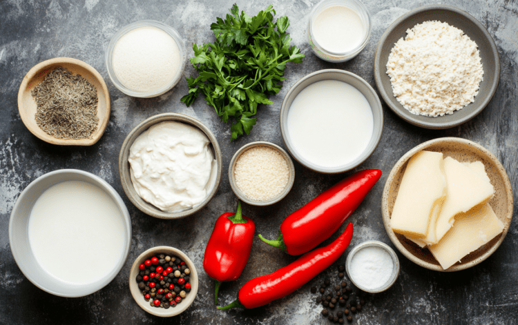 Cheesy Pepper Puffs - SoyRice Kitchen