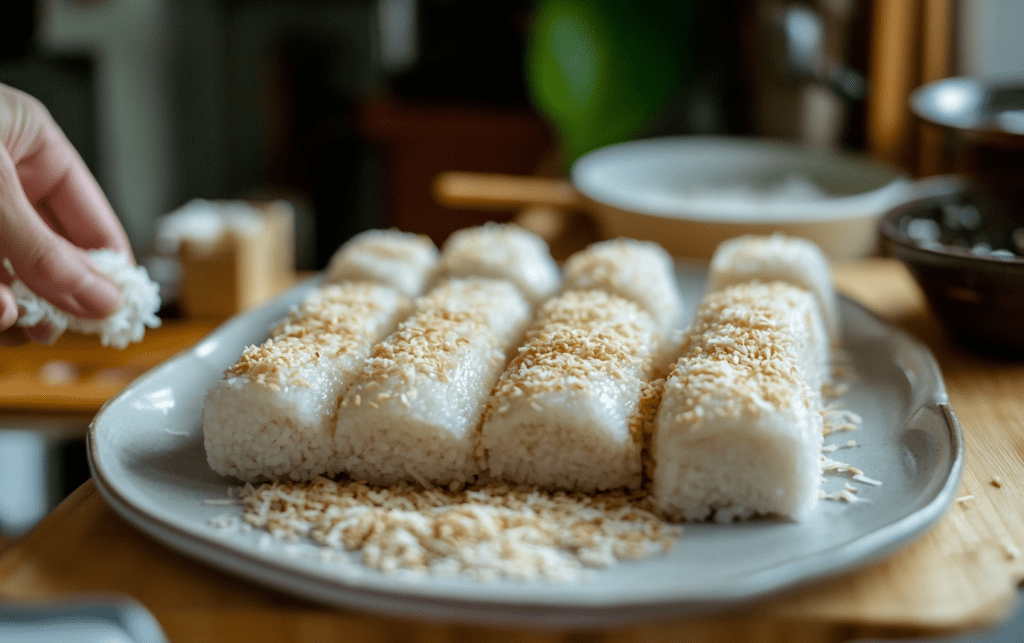 Sweet Rice Cakes - SoyRice Kitchen
