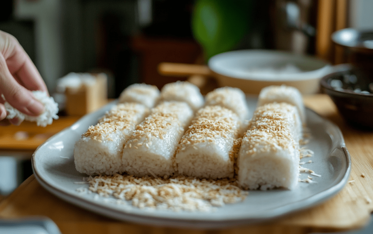 Sweet Rice Cakes - SoyRice Kitchen
