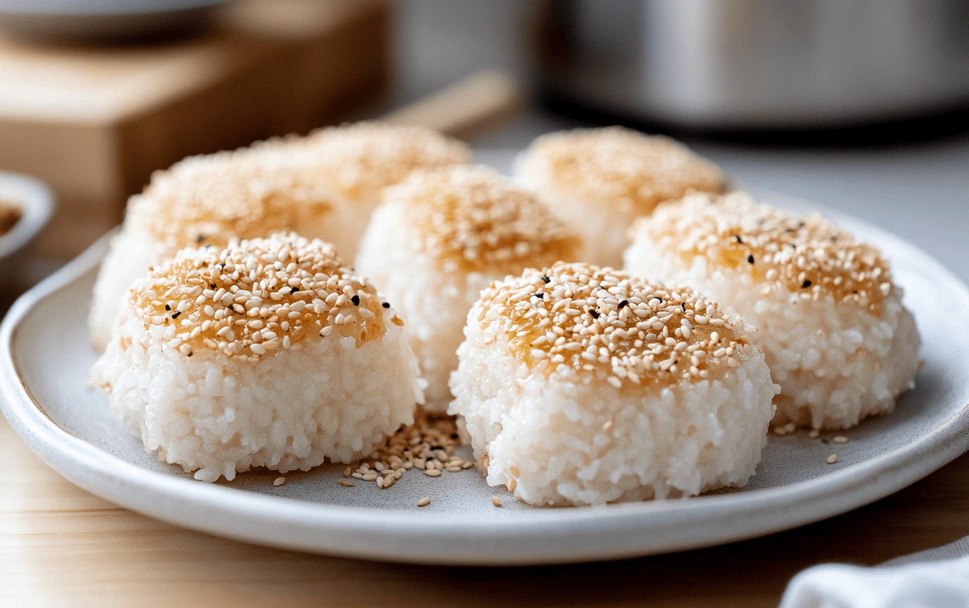 Sweet Rice Cakes - SoyRice Kitchen