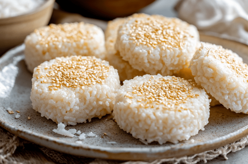 Sweet Rice Cakes - SoyRice Kitchen