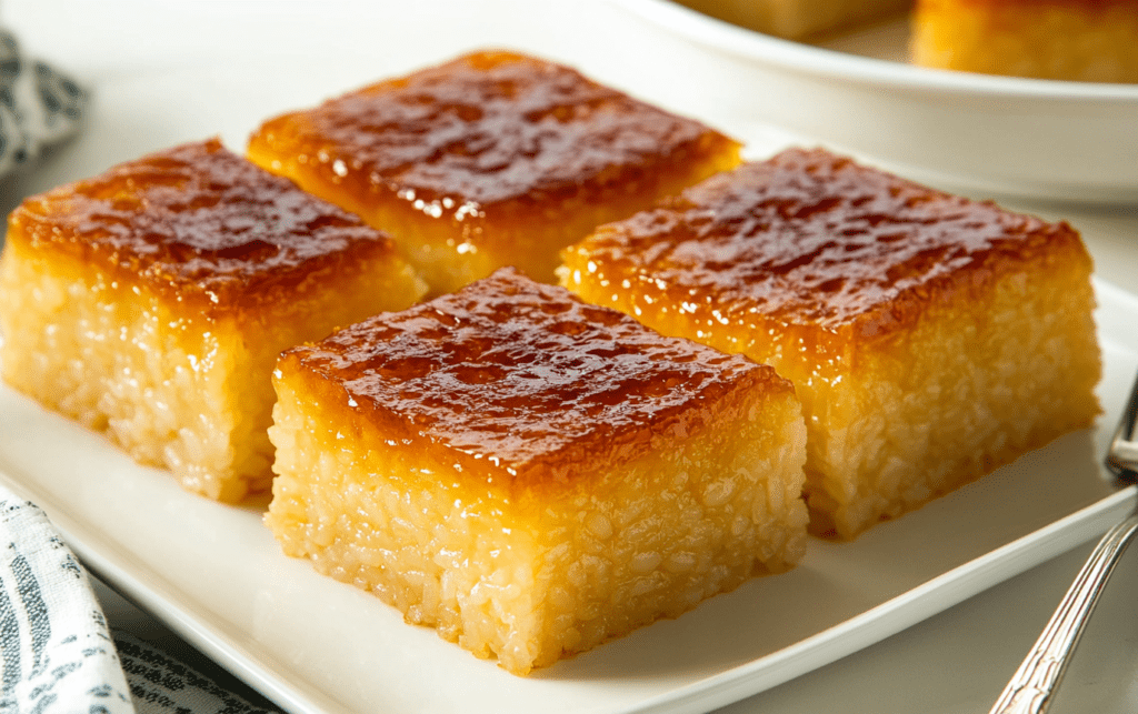 Filipino Sweet Sticky Rice Cake - SoyRice Kitchen