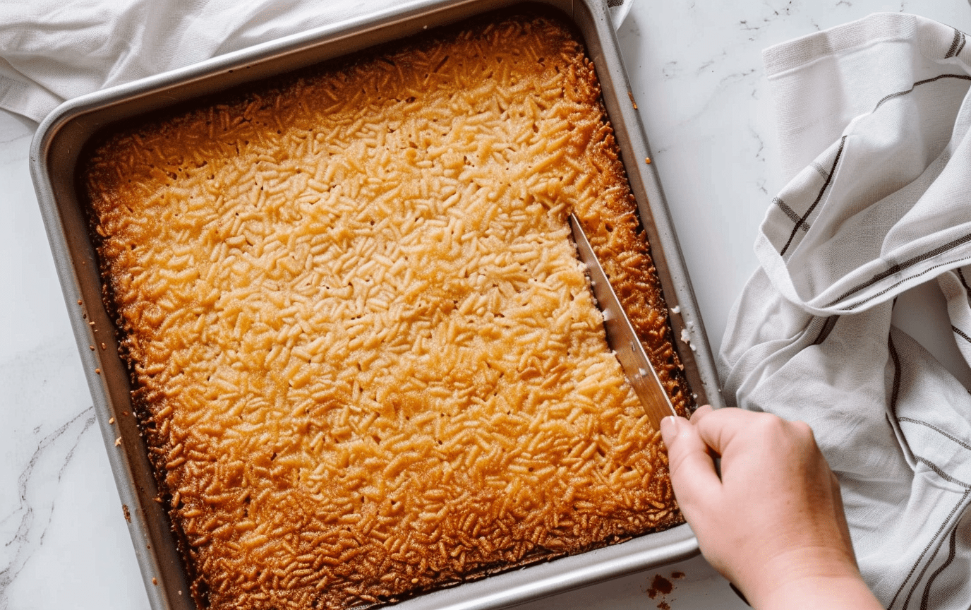 Chewy Coconut Rice Cake - SoyRice Kitchen