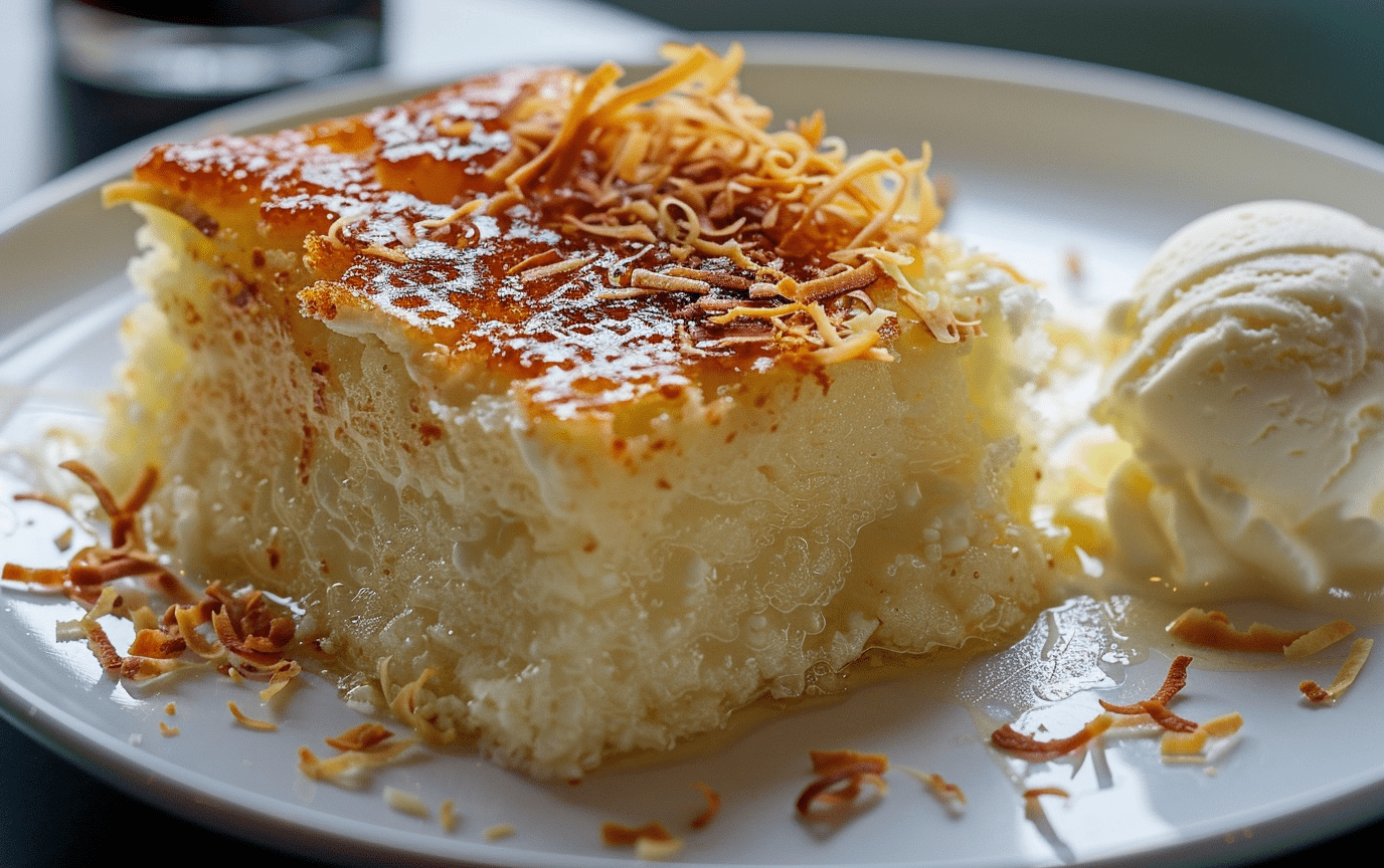Coconut Cassava Delight - SoyRice Kitchen