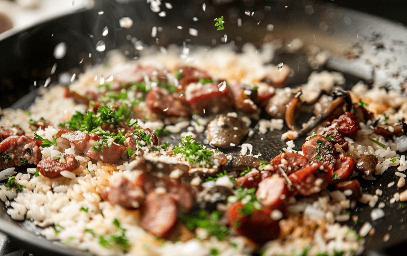 Yummy Spring Vegetable Paella - SoyRice Kitchen