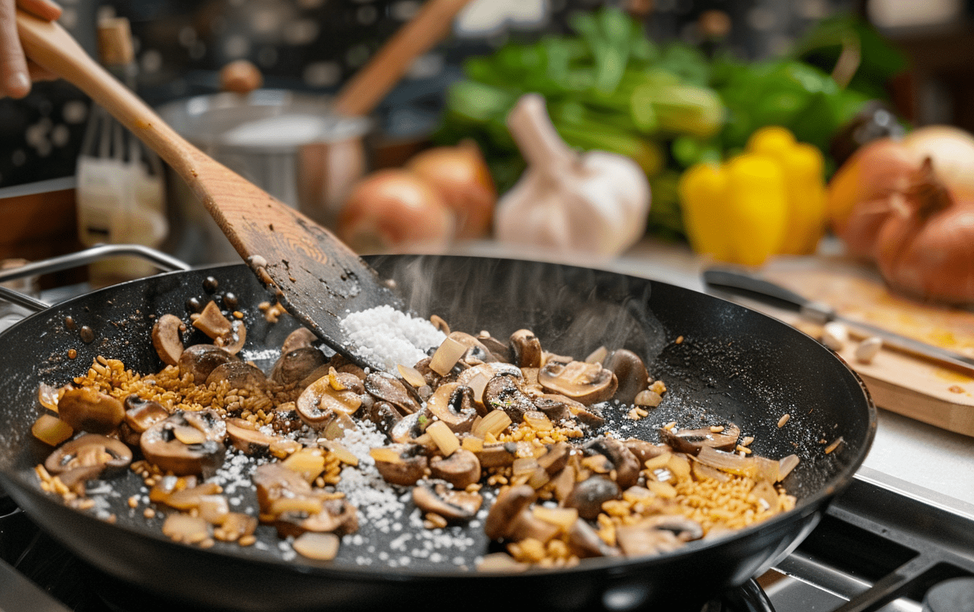 Yummy Spring Vegetable Paella - SoyRice Kitchen