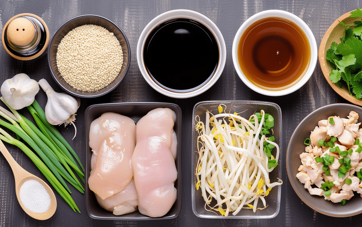 Healthy Asian Chicken & Sweet Corn Noodles - SoyRice Kitchen