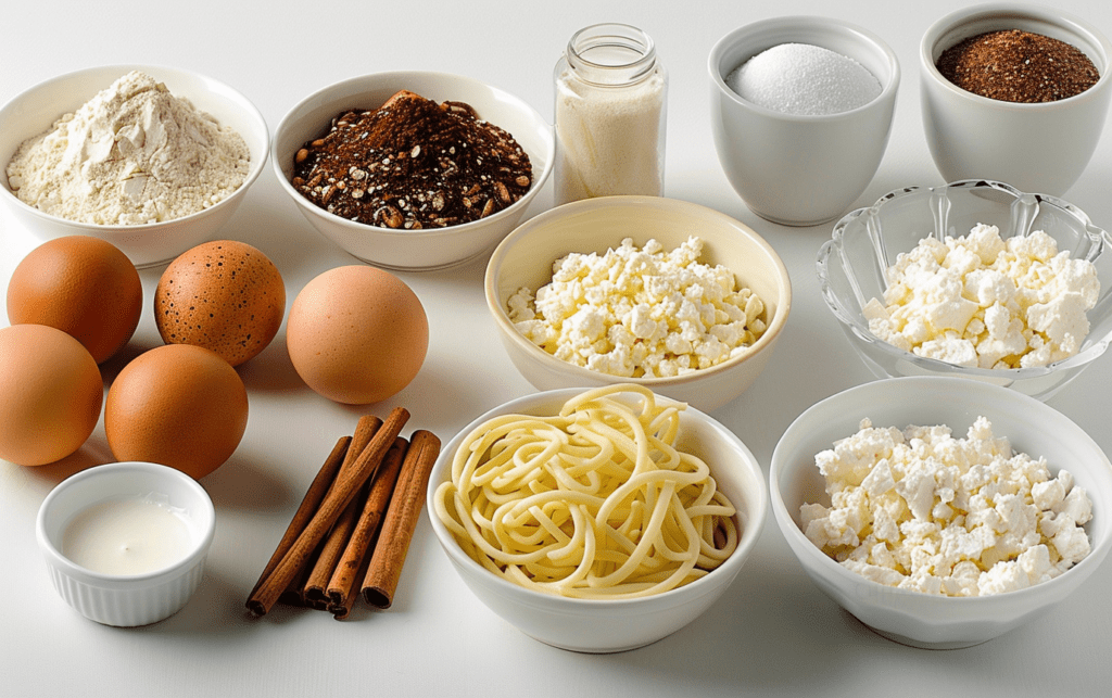 Classic Sweet Noodle Pudding - SoyRice Kitchen