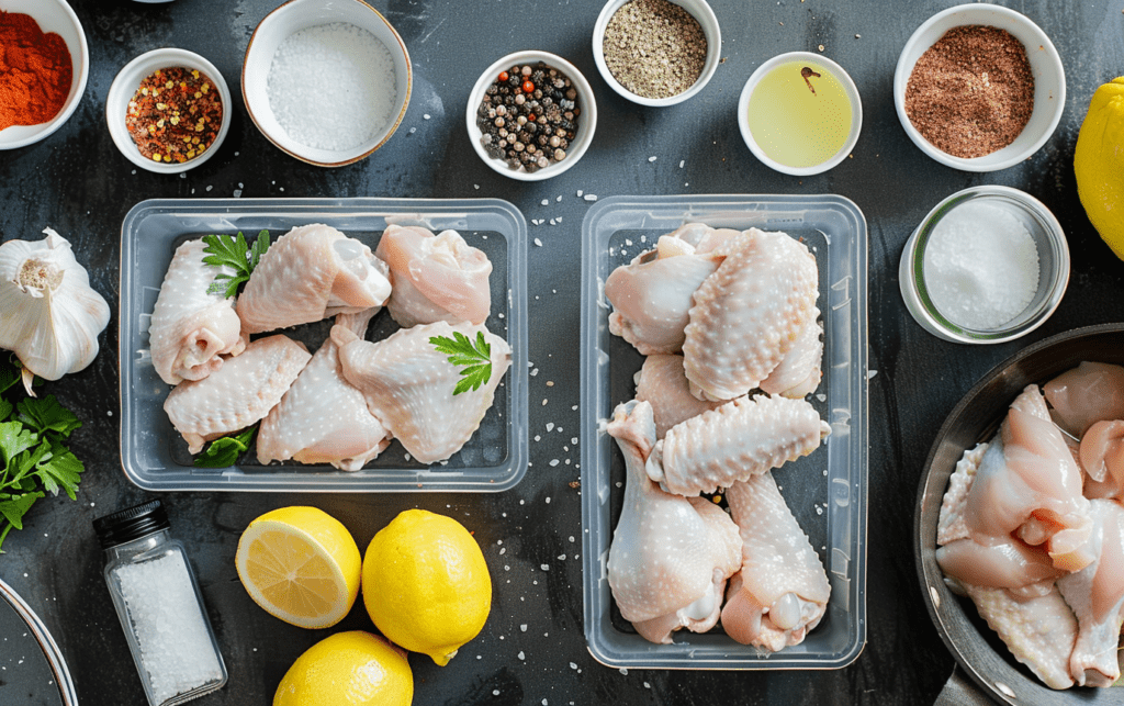 Savory Broiled Chicken Wings - SoyRice Kitchen