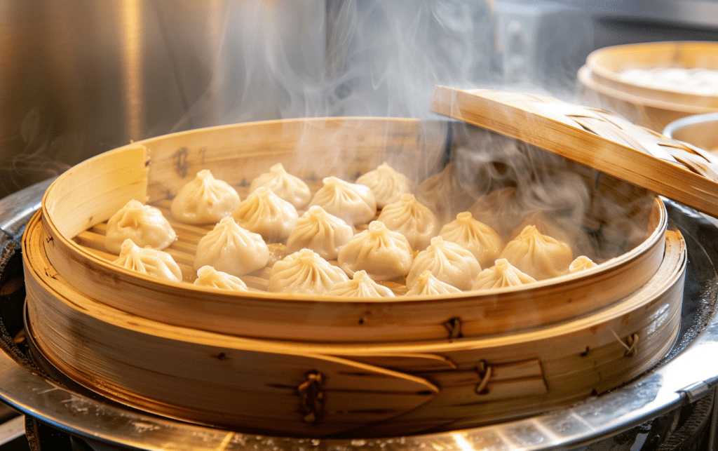 Steamed Chicken and Shrimp Dumplings - SoyRice Kitchen