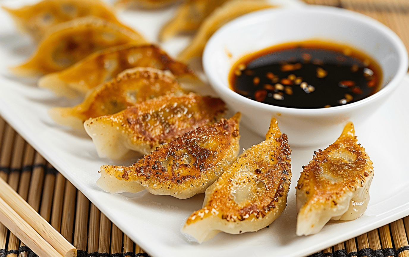 Japanese Pork Dumplings - SoyRice Kitchen