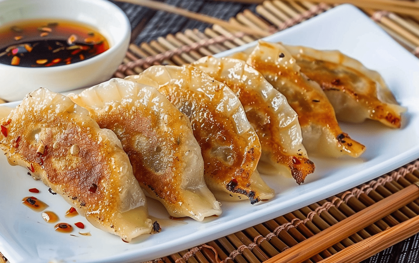 Japanese Pork Dumplings - SoyRice Kitchen