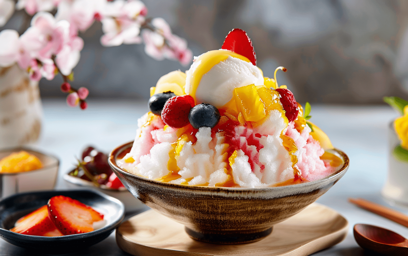 Japanese Shaved Ice Delight - SoyRice Kitchen