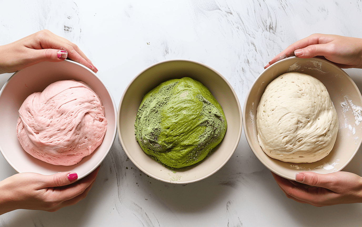 Colorful Sweet Rice Dumplings - SoyRice Kitchen