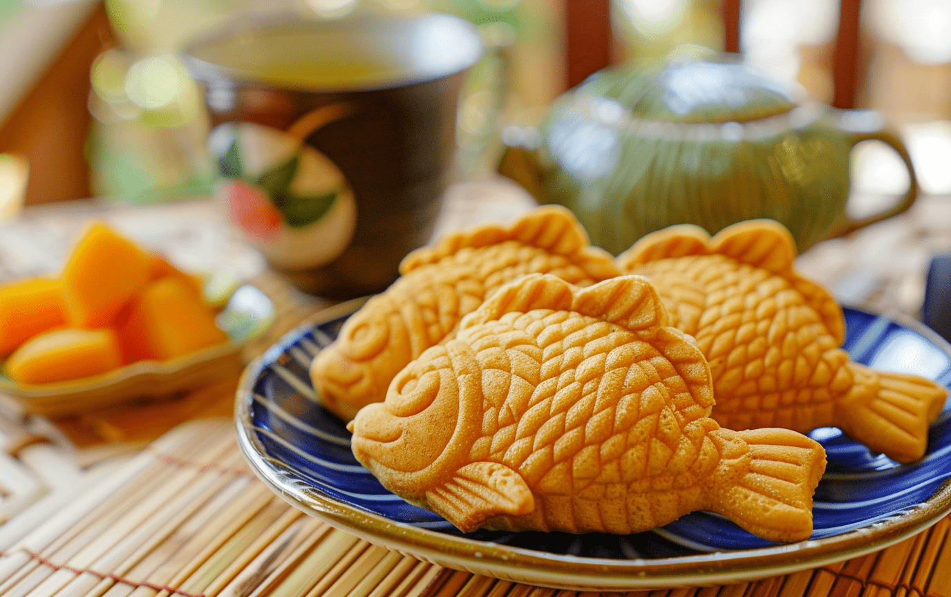 Best Fish-Shaped Waffle Cakes - SoyRice Kitchen