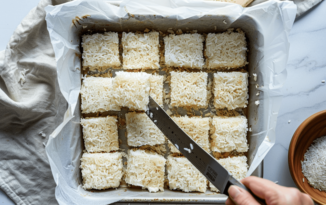 Golden Crispy Rice Bites - SoyRice Kitchen