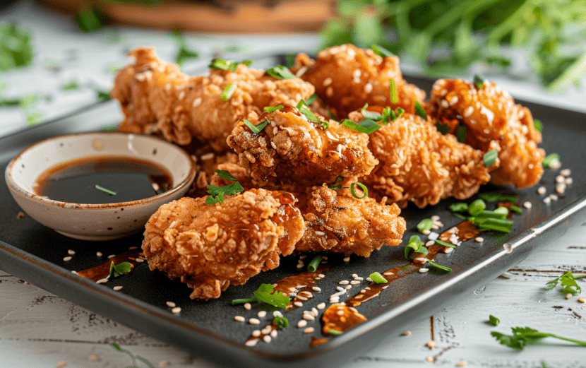 Air Fryer Karaage - Easy Japanese Chicken Bites - SoyRice Kitchen