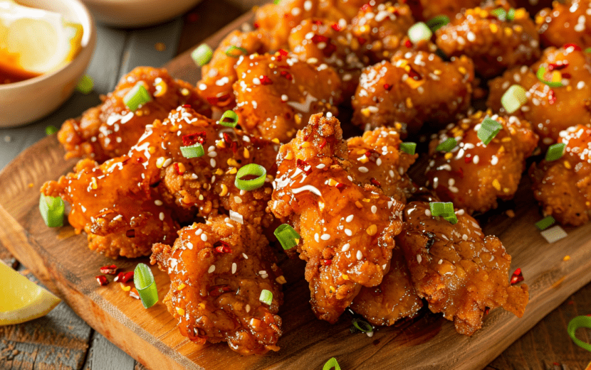 Spicy Honey Asian Fried Chicken - SoyRice Kitchen