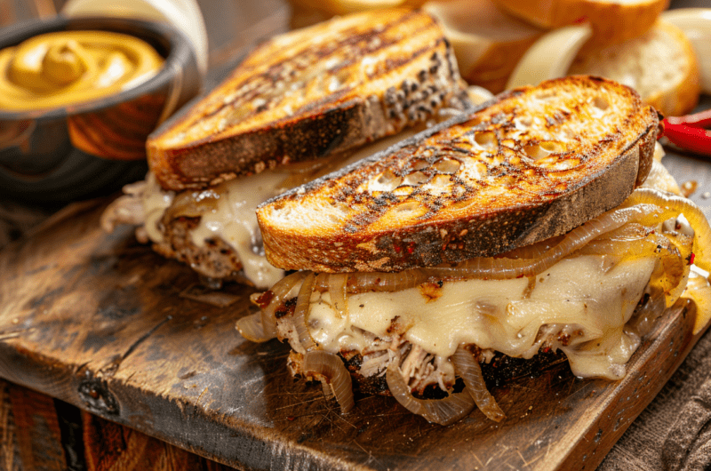 Turkey Patty Melts - SoyRice Kitchen